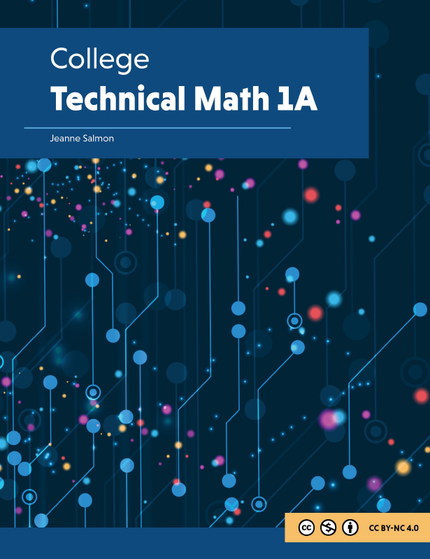 College Technical Math 1A | WISELearn Resources