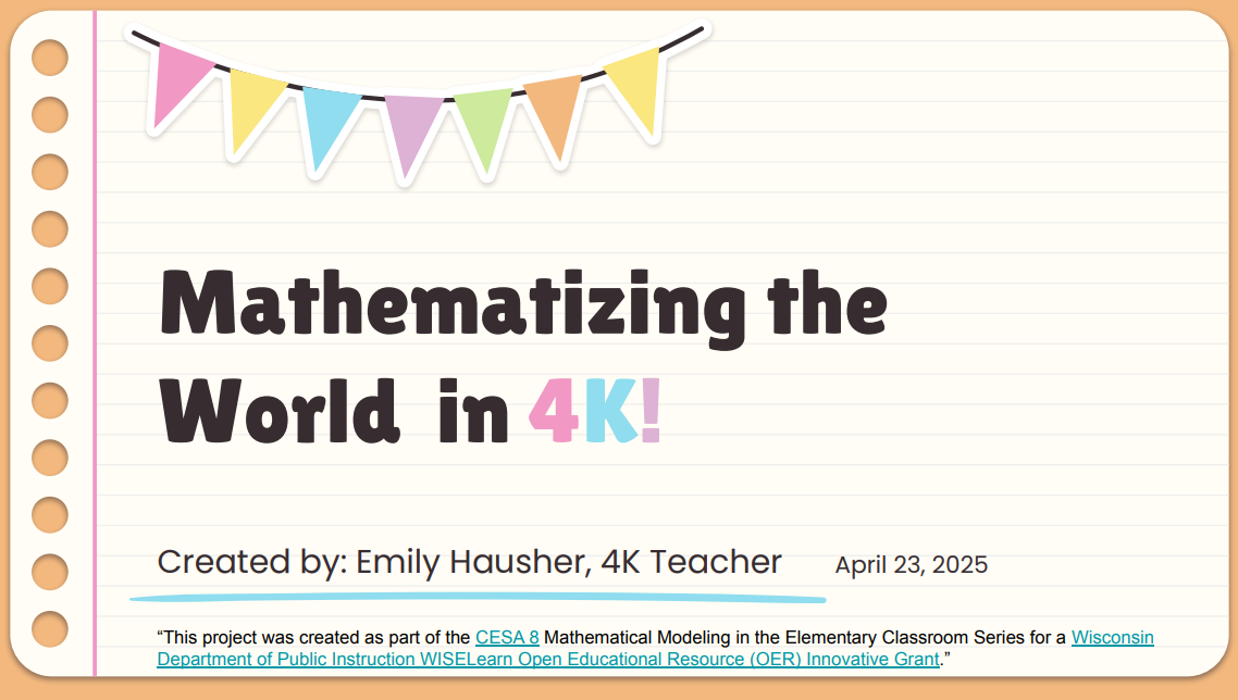 Mathematizing the World in 4K! | WISELearn Resources
