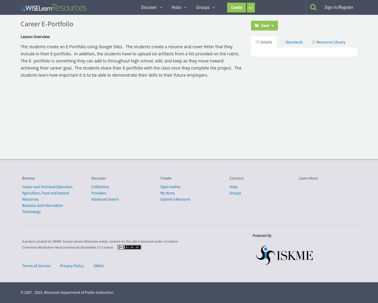 Career E-Portfolio | WISELearn Resources