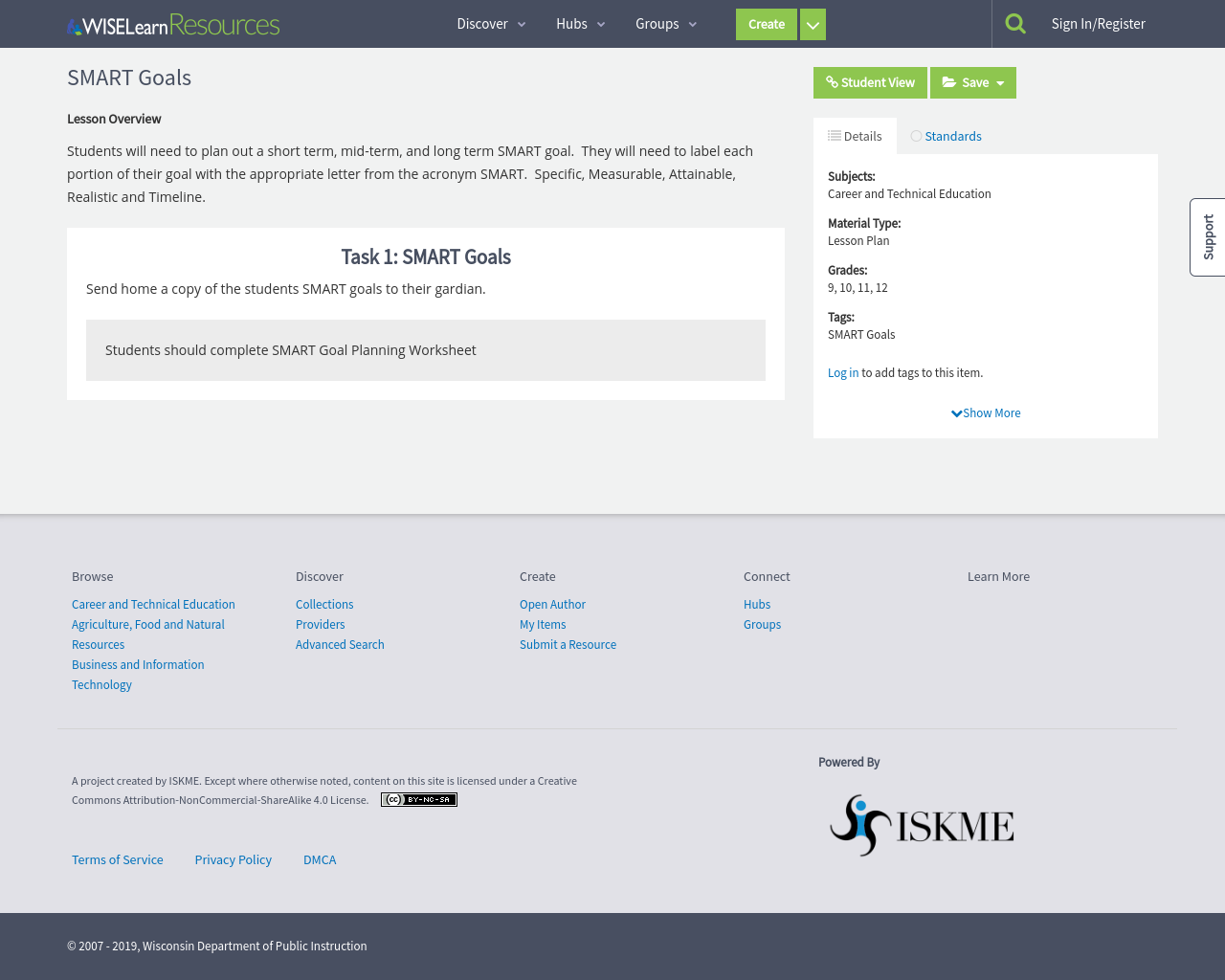SMART Goals | WISELearn Resources