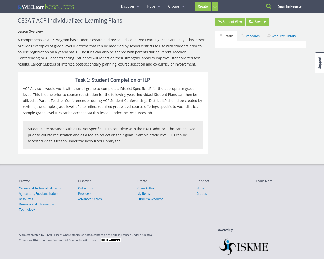CESA 7 ACP Individualized Learning Plans | WISELearn Resources
