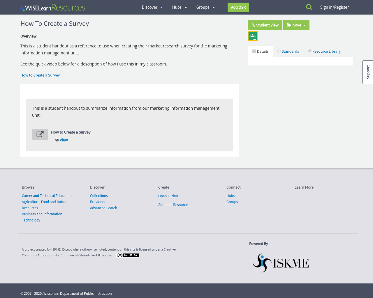 How To Create a Survey | WISELearn Resources