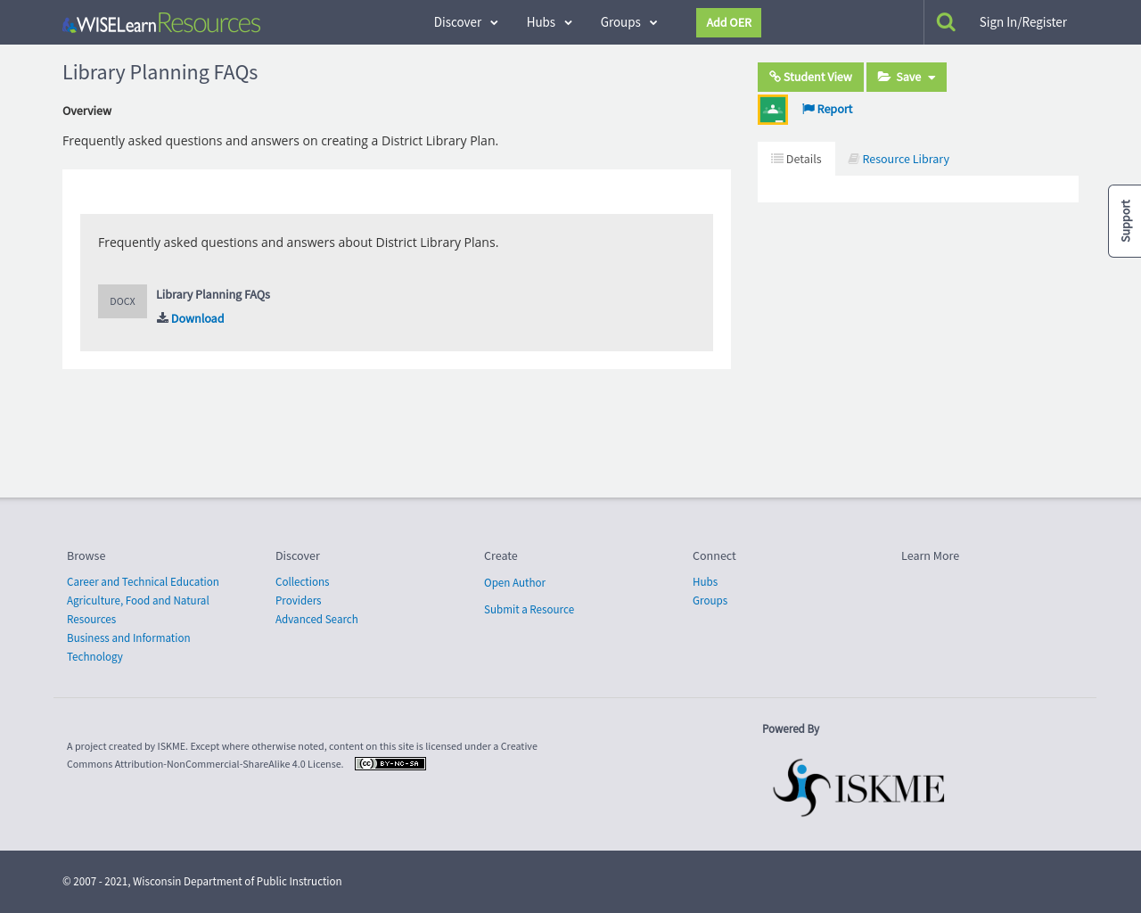 Library Planning FAQs | WISELearn Resources