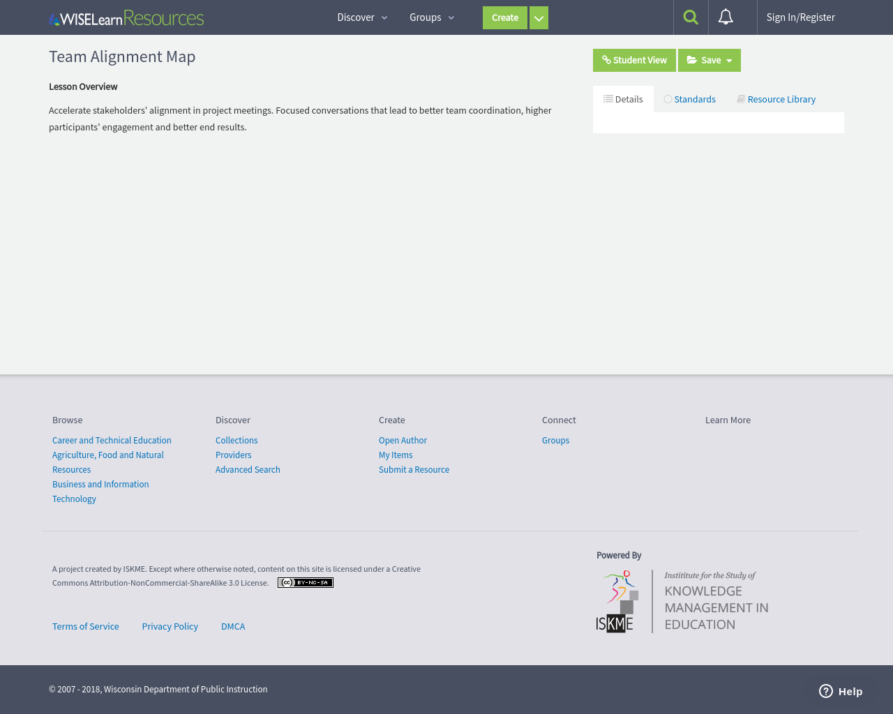 Team Alignment Map | WISELearn Resources