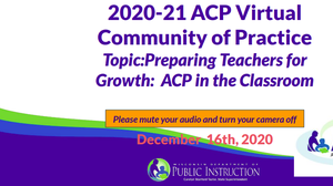 ACP in the Classroom: Preparing Teachers for Growth | WISELearn Resources
