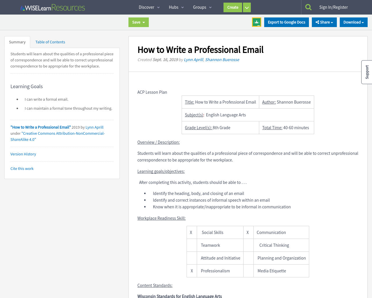 How To Write A Professional Email WISELearn Resources